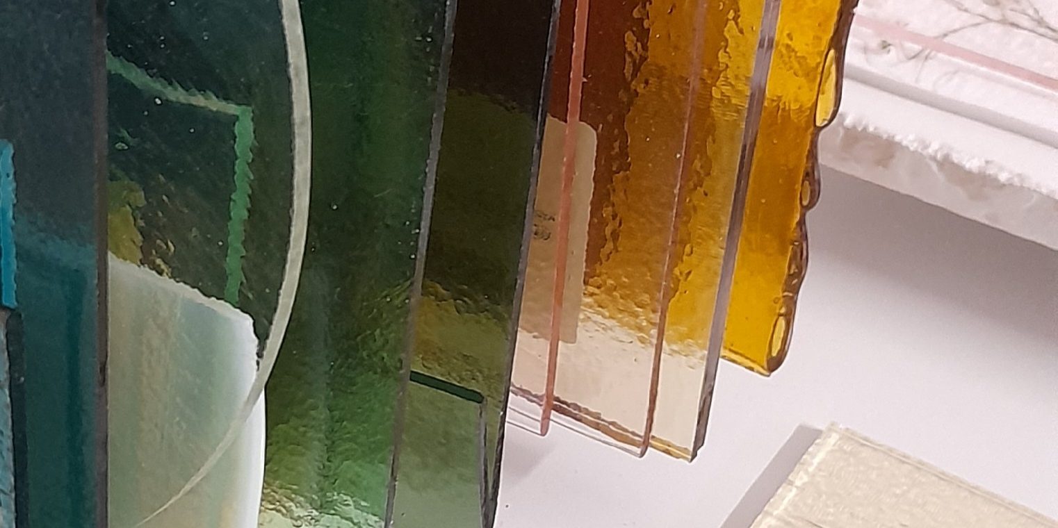 Stopped Clock Glass – Botanical Glass Art by Emma Mayle